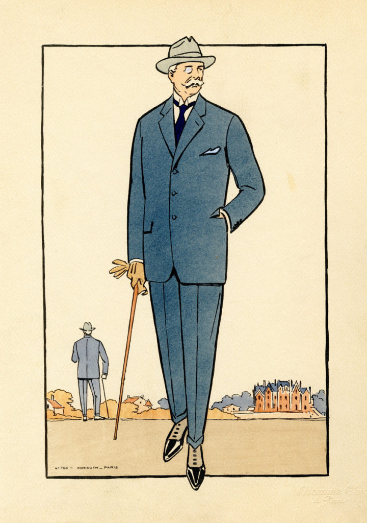 1920s men’s fashion illustrations – Put This On