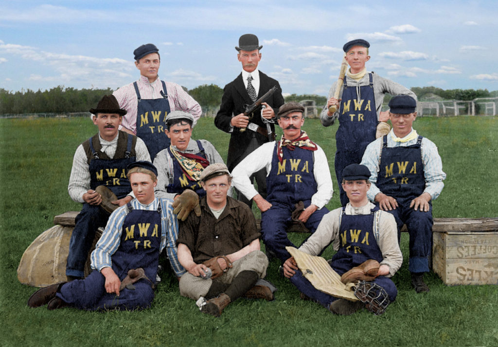 The Modern Woodsmen of America baseball team, Two Rivers, Wisconsin ...