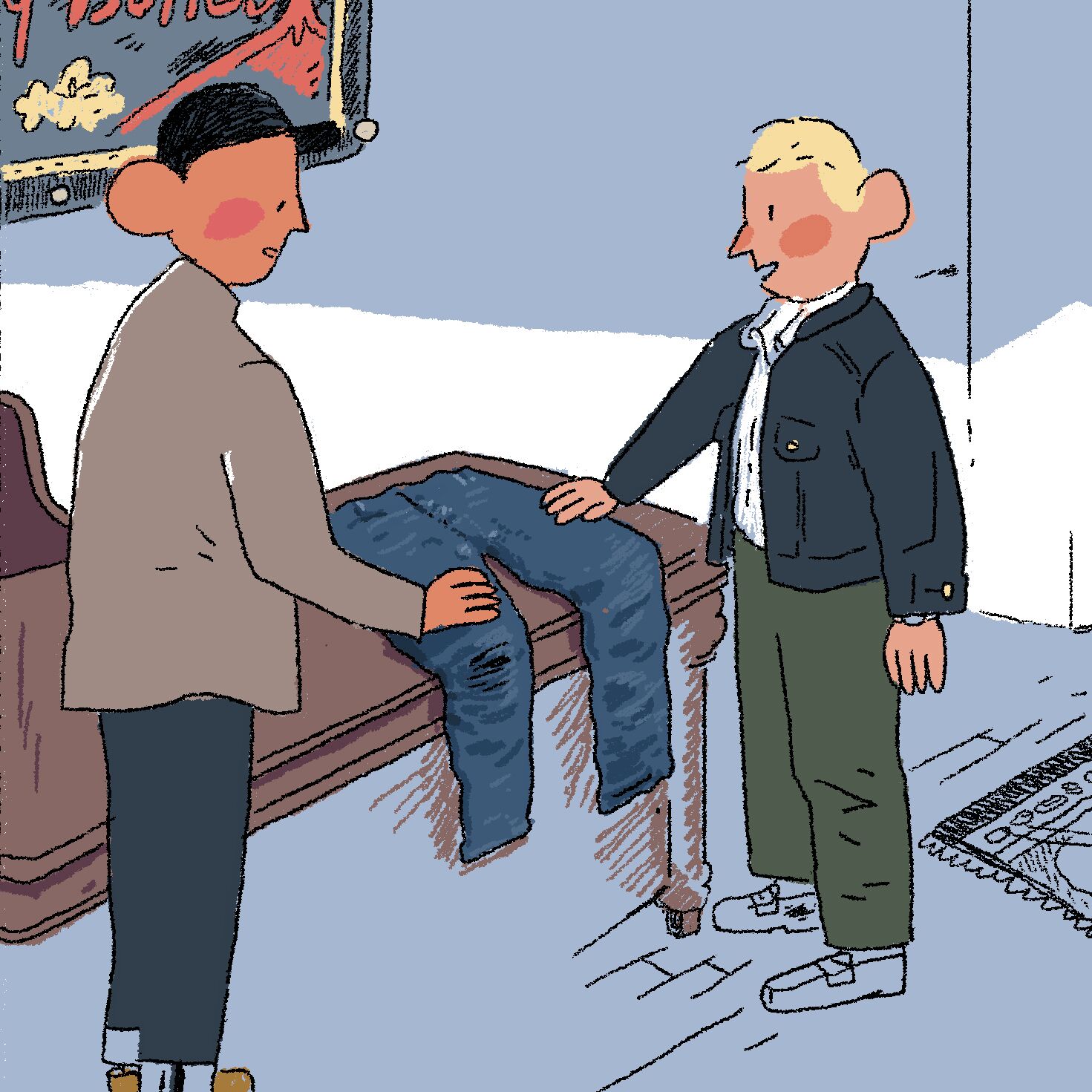 Style & Fashion Drawings: Repair With The Best – Put This On