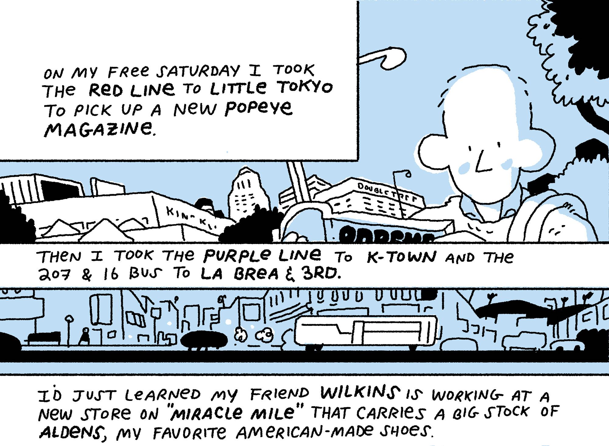 Style & Fashion Drawings: Visiting Proconsul in Los Angeles – Put This On