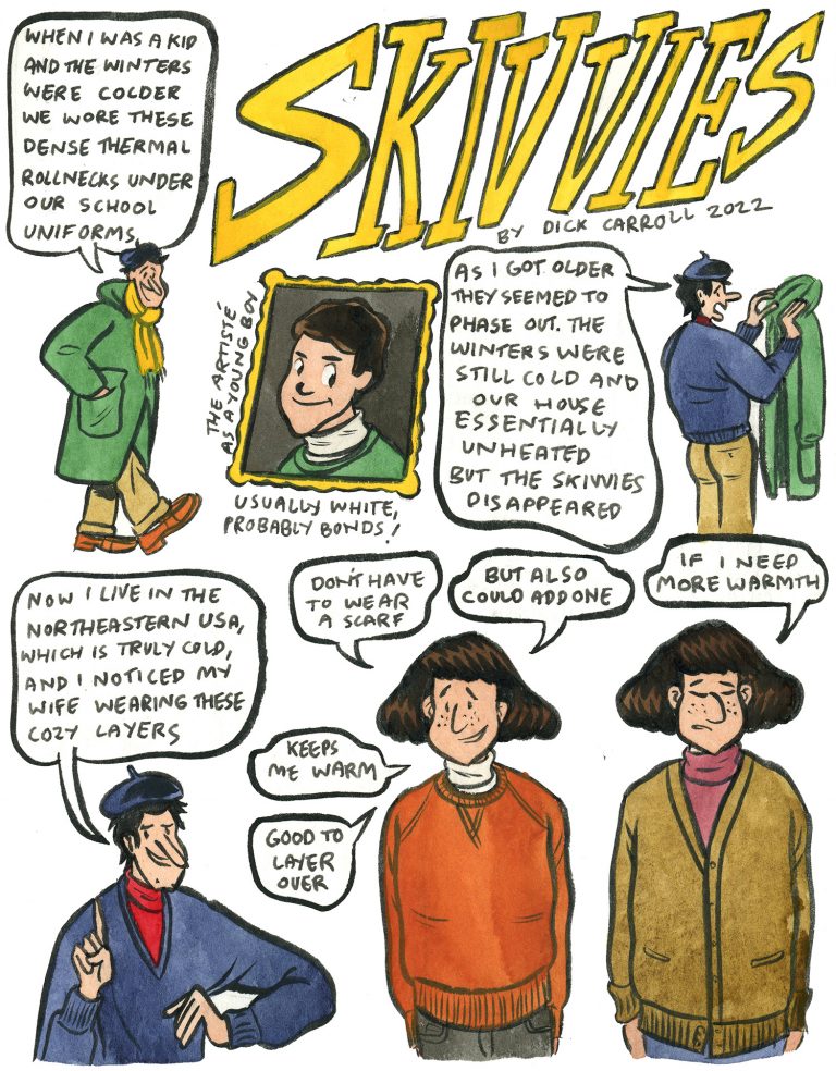 Style & Fashion Drawings: Skivvies – Put This On