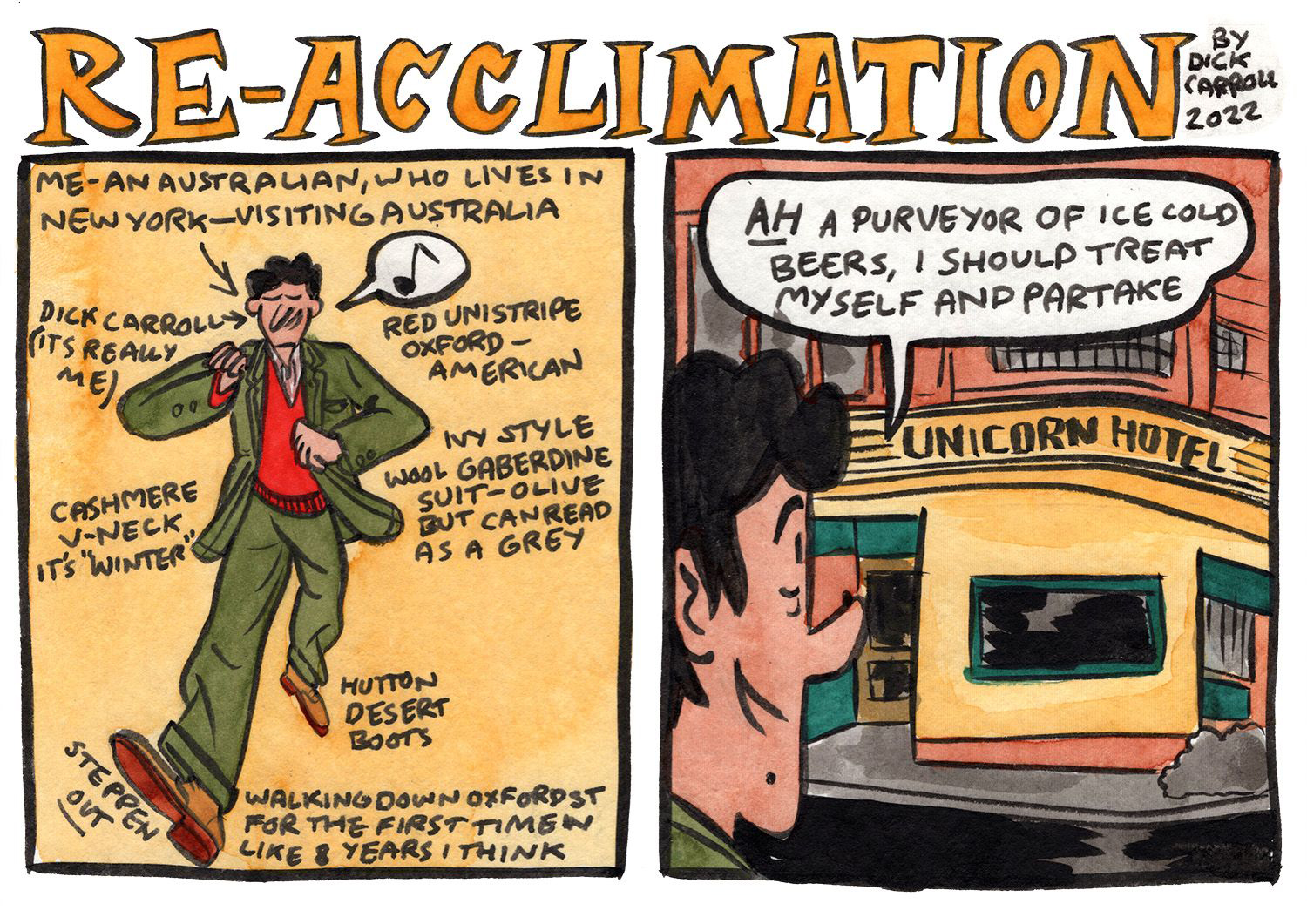 Style & Fashion Drawings: Re-Acclimation – Put This On