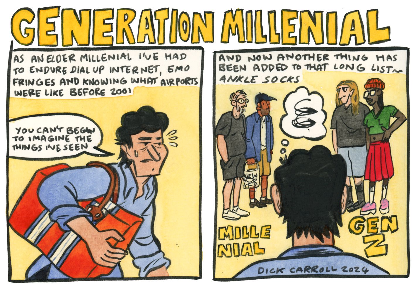 Style & Fashion Drawings: Generation Millennial – Put This On