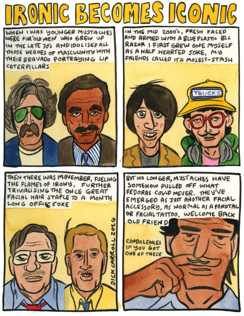 Style & Fashion Drawings: Ironic Becomes Iconic – Put This On